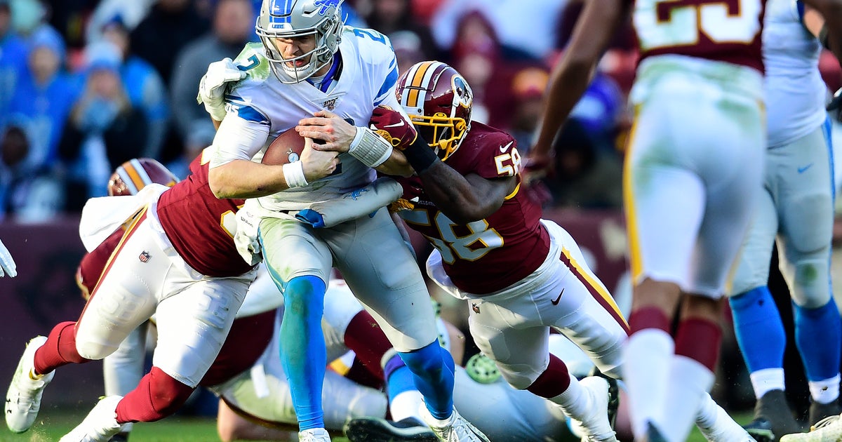 Redskins Come Back To Beat Lions For 2nd Win Of Season - CBS Baltimore