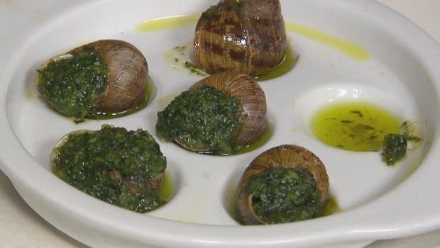 Snails, the original slow food - CBS News