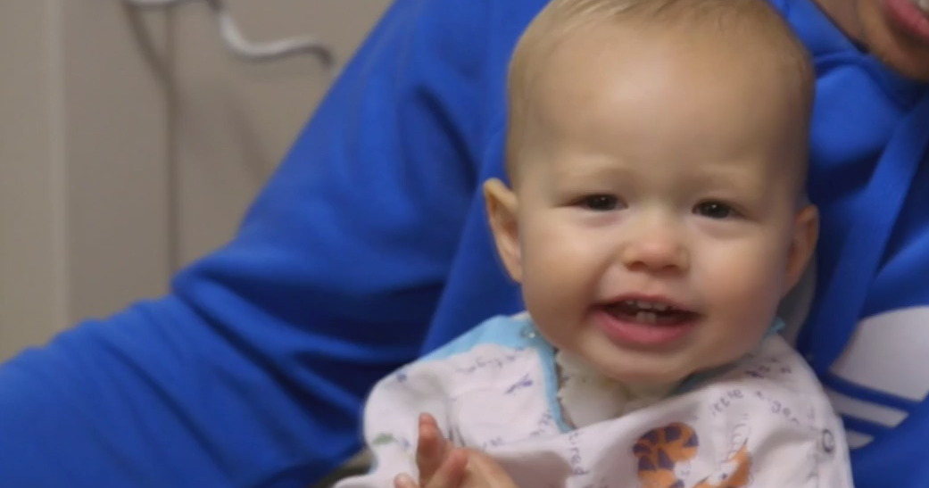 Giving The Gift Of Voice: Doctors Reconstruct Newborn's Fused-Together ...