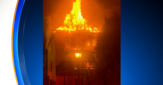 Townhouse Fire In Frederick Displaces 9 People - CBS Baltimore