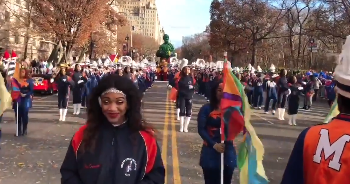 Morgan State's 'Magnificent Marching Machine' Makes Thanksgiving Day ...