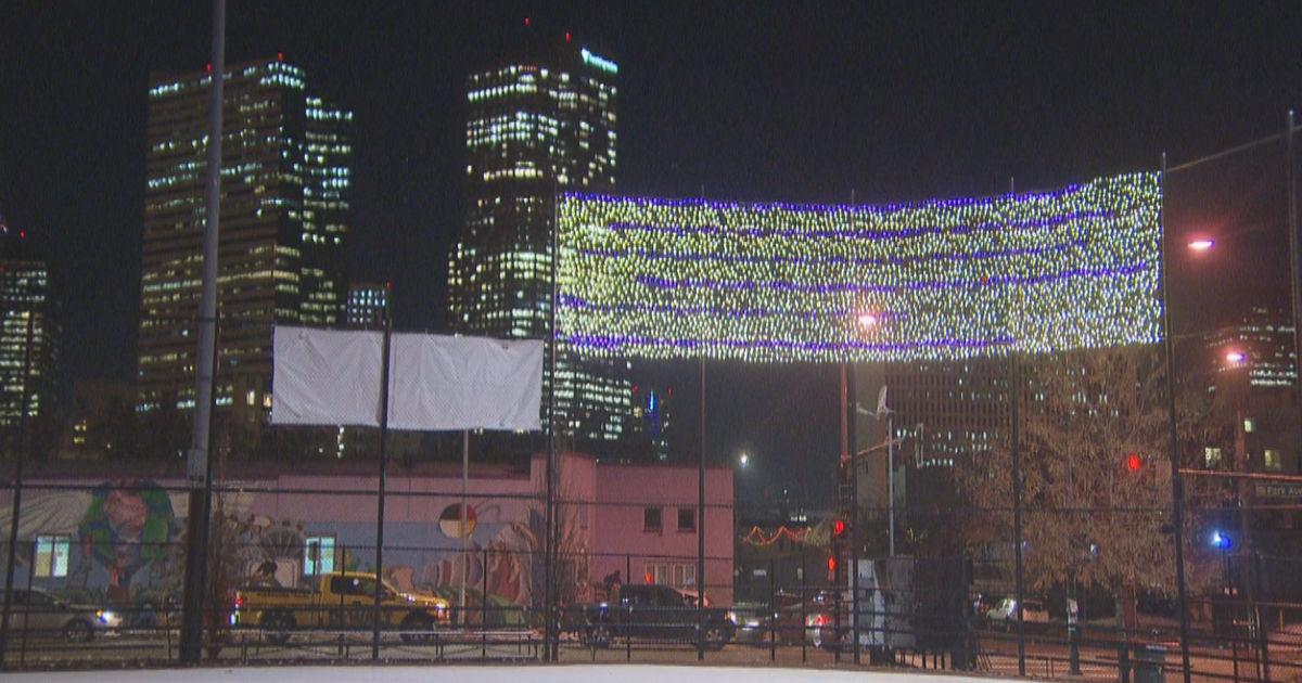 White & Purple Holiday Lights Aim To Illuminate Homelessness In Denver ...