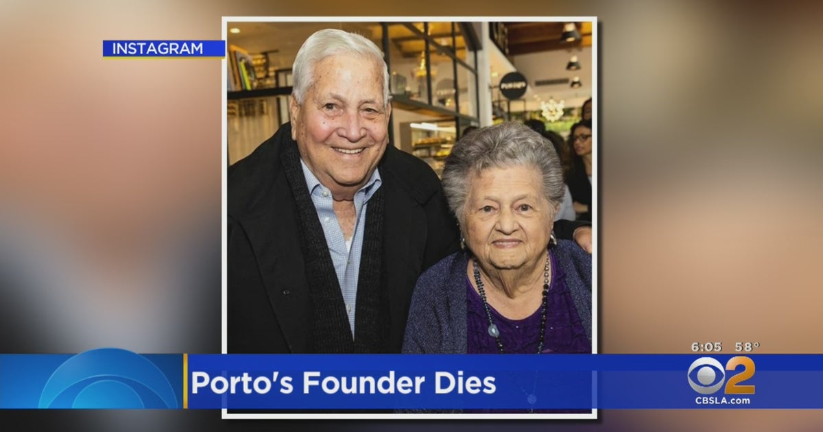 Rosa Porto, Founder of Porto's Bakery, Dead At 89 - CBS Los Angeles