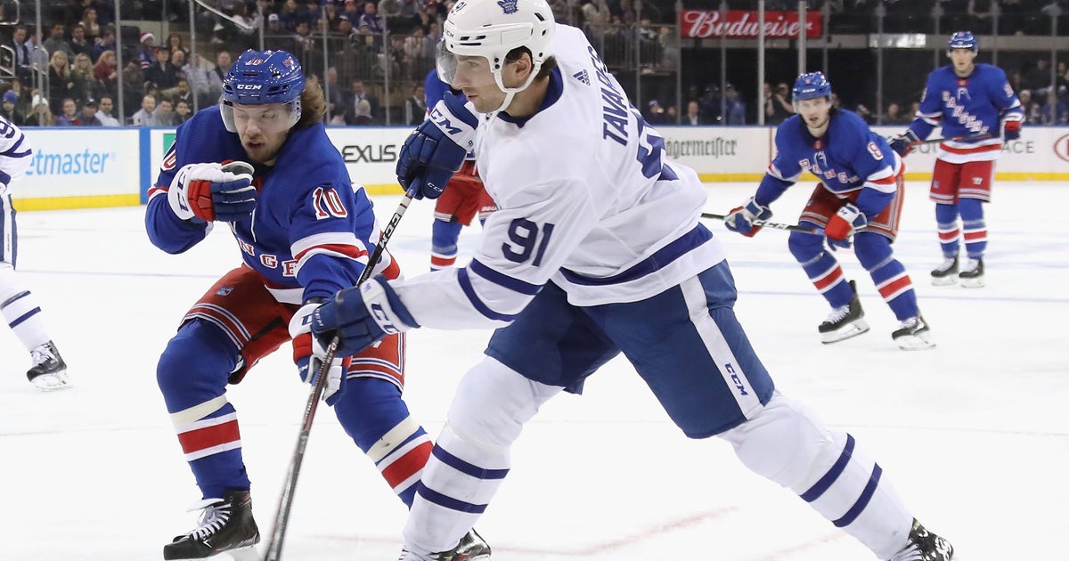 Maple Leafs Beat Rangers 6-3, New York Loses 3rd Straight - CBS New York