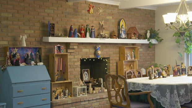 Nativity scenes, from the artistic to the living - CBS News