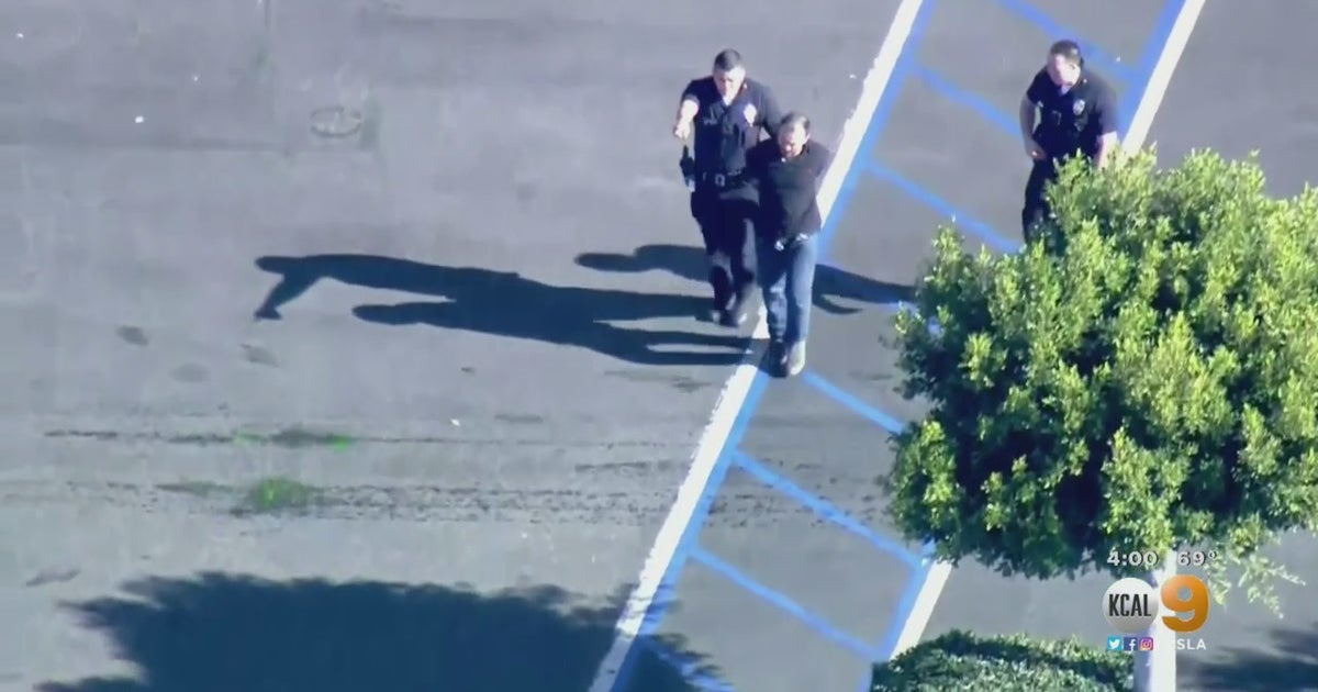 LAPD Officers Arrest Suspect After Dangerous Pursuit Ends At North Hollywood Ralphs - CBS Los ...