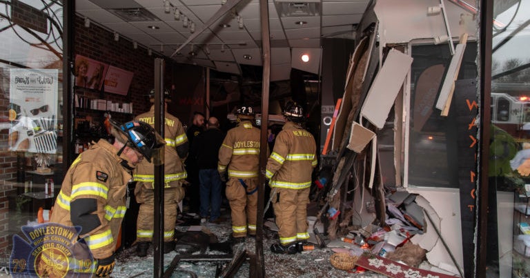 Four People Injured After Car Crashes Into Store At Doylestown Shopping ...