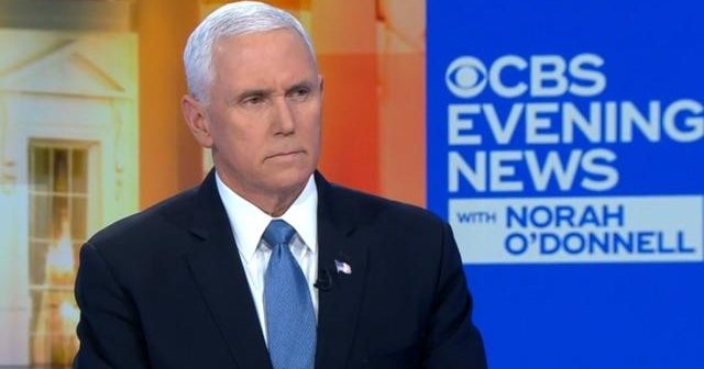 Vice President Mike Pence: Full interview with "CBS Evening News ...