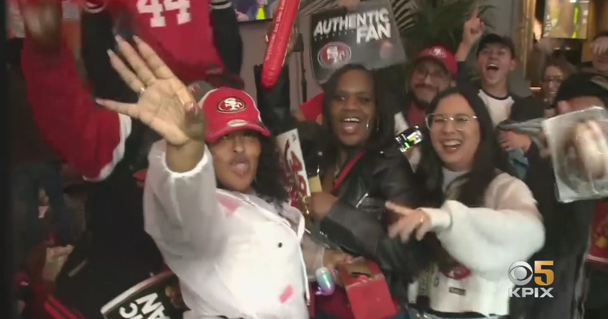 Fans Go Wild At Watch Party After 49ers' Victory Over Vikings - CBS San ...
