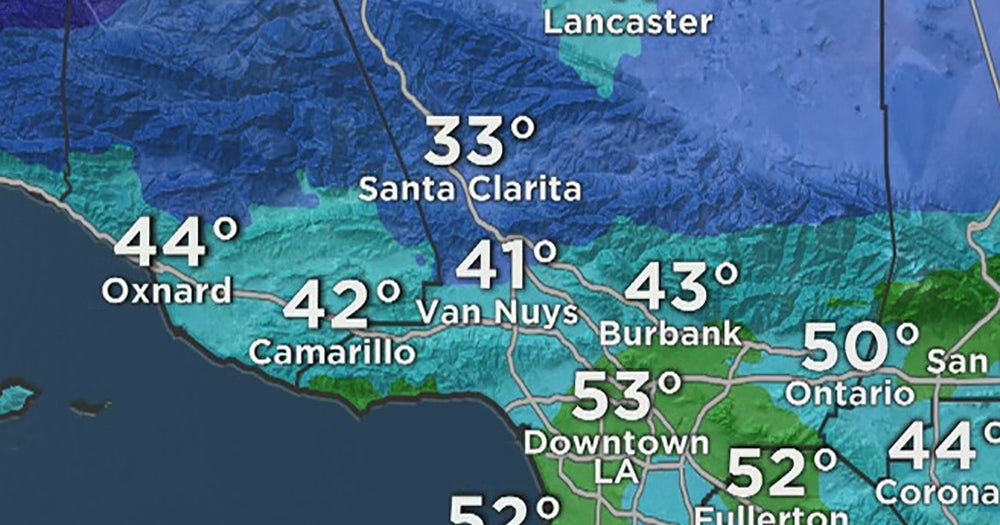 Public Health Officials Warn Of Freezing Temperatures In LA County High ...