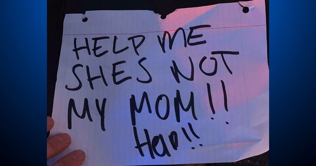 'She's Not My Mom': CHP Says Girl's Plea For Help A Hoax - CBS San ...