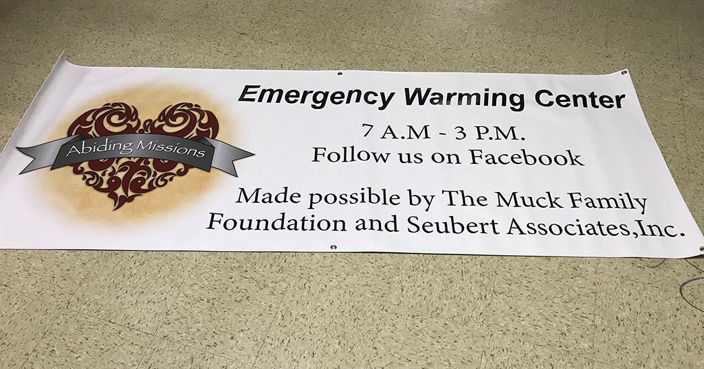 Abiding Missions Emergency Warming Center To Open Sunday Morning - CBS ...
