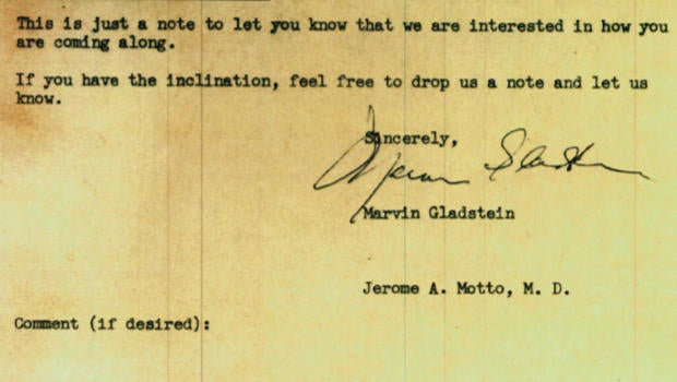 Reaching out: How caring letters help in suicide prevention - CBS News