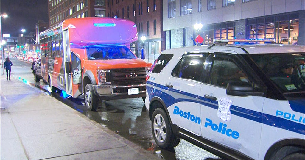 Boston Shuttle Bus Shot At With BB Gun, One Arrested - CBS Boston