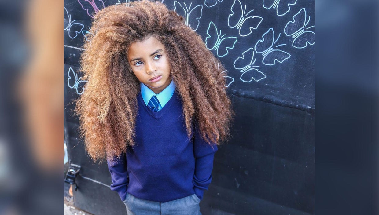 U.K. boy Farouk James can't find school that will allow his long ...