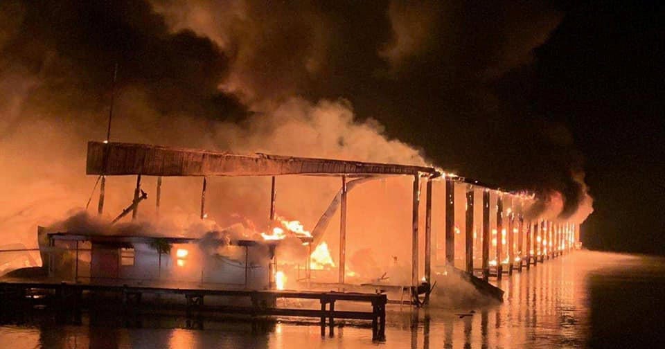 Alabama boat dock fire: Survivors describe escaping deadly boat dock ...