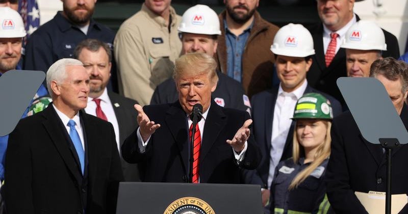 Trump signs USMCA at White House - watch live stream today - CBS News