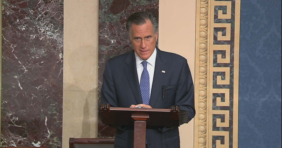Read: Here is Mitt Romney's speech announcing he'll vote to convict ...