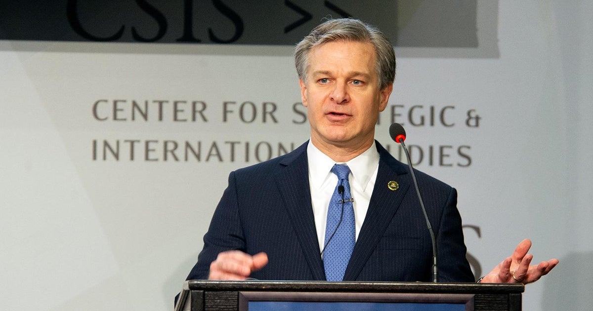 Trump criticizes "disappointing" FBI director Christopher Wray - CBS News