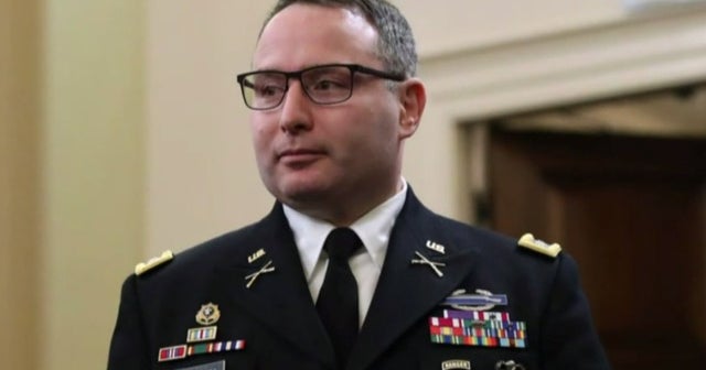 Lt. Col. Alexander Vindman fired from National Security Council after ...