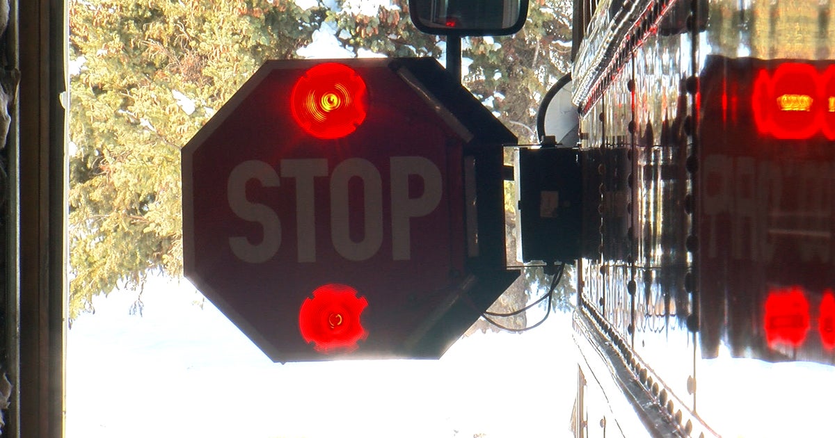 New Technology Aims To Decrease School Bus Stop-Arm Violations - CBS ...
