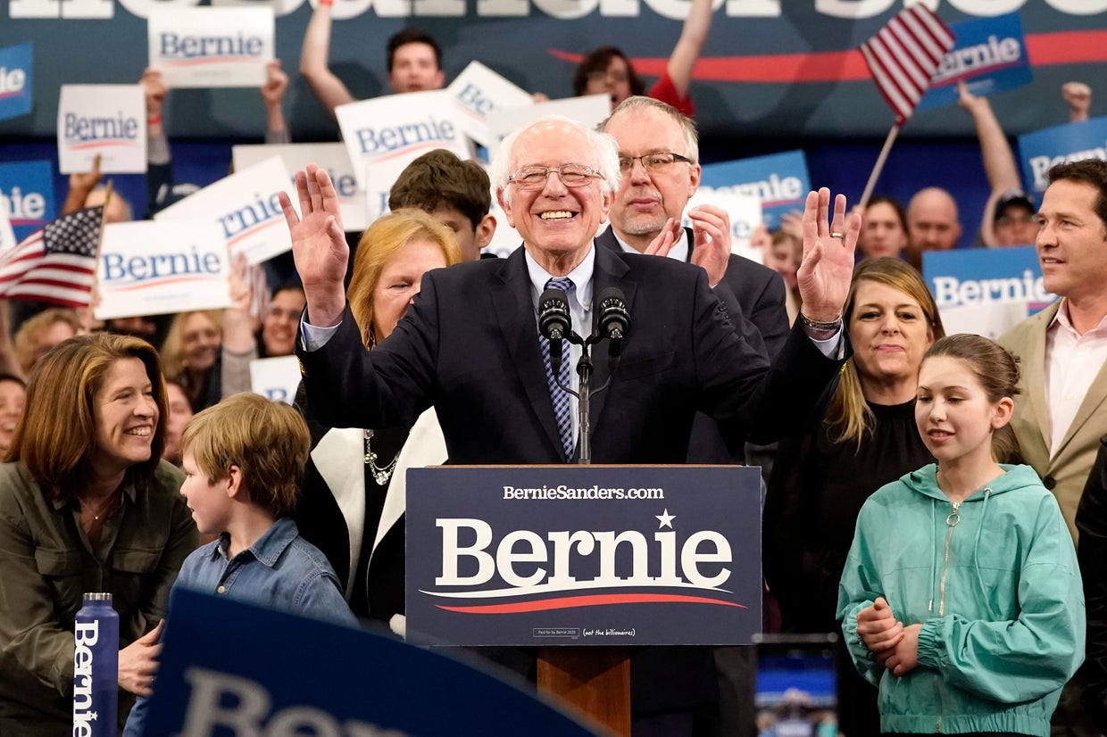 New Hampshire primary election results: Bernie Sanders wins, CBS News ...