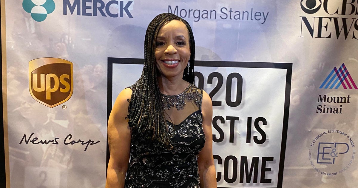 Kim Godwin of CBS News honored at gala for One Hundred Black Men - CBS News