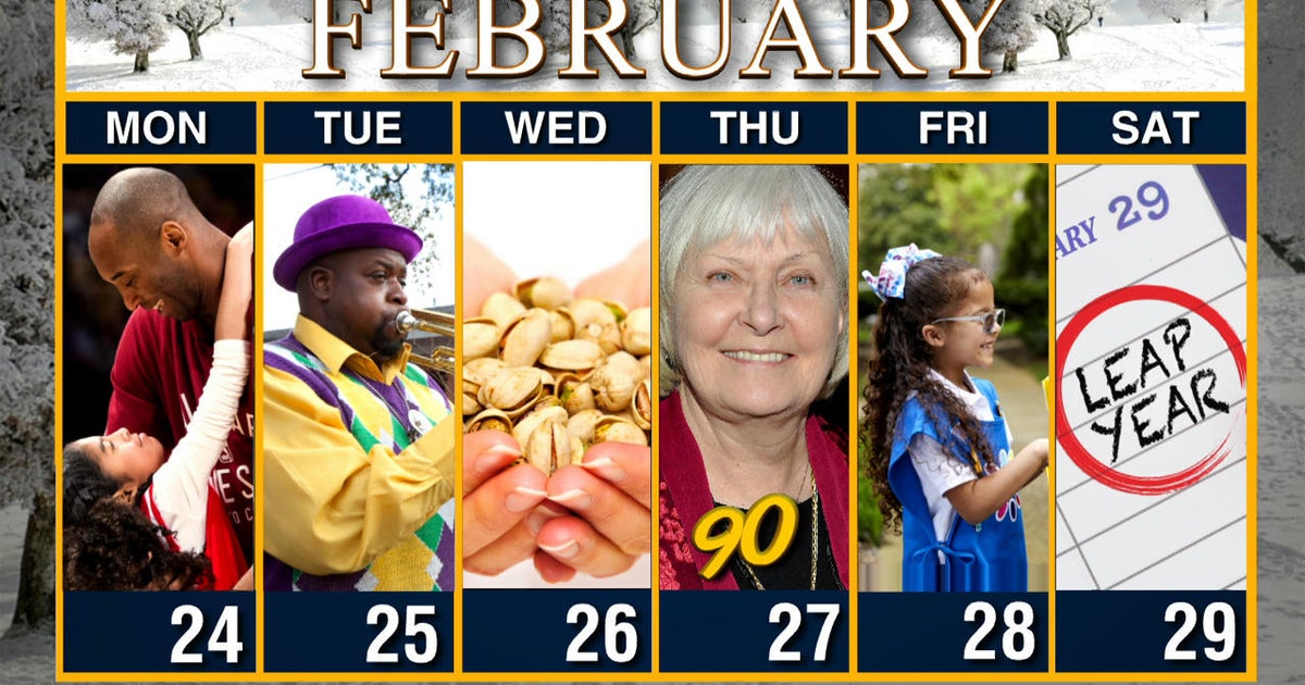 Calendar: Week of February 24 - CBS News