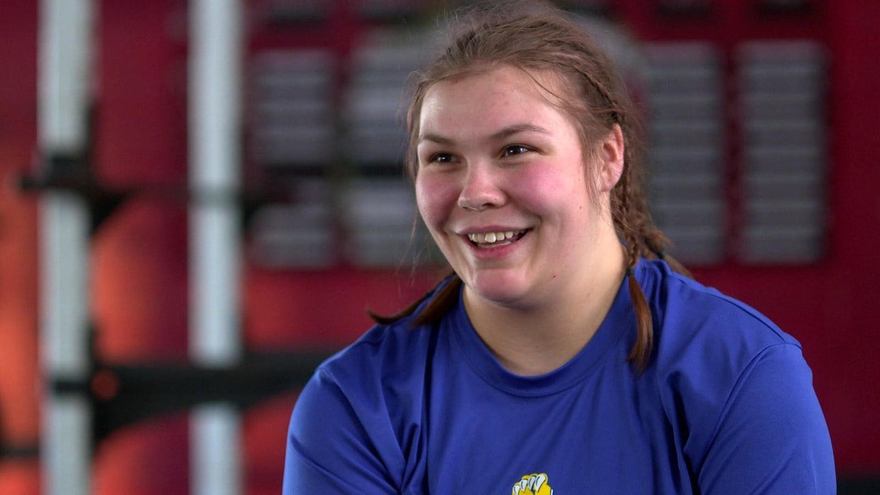 Female wrestlers from Nickerson High varsity squad competing at ...