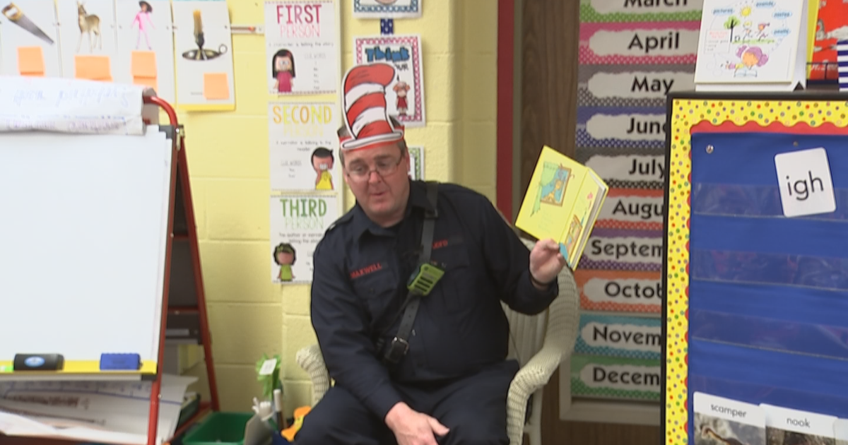 Members Of Upper Darby Fire Department Read To Children To Celebrate Dr ...