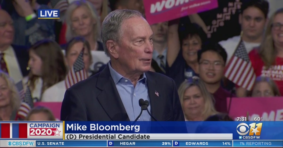 Former New York City Mayor Mike Bloomberg Speaks On Super Tuesday - CBS ...