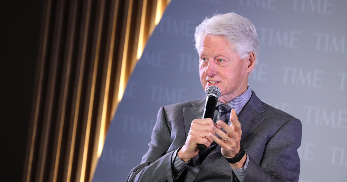 Bill Clinton says affair with Monica Lewinsky helped "manage my anxieties" - CBS News