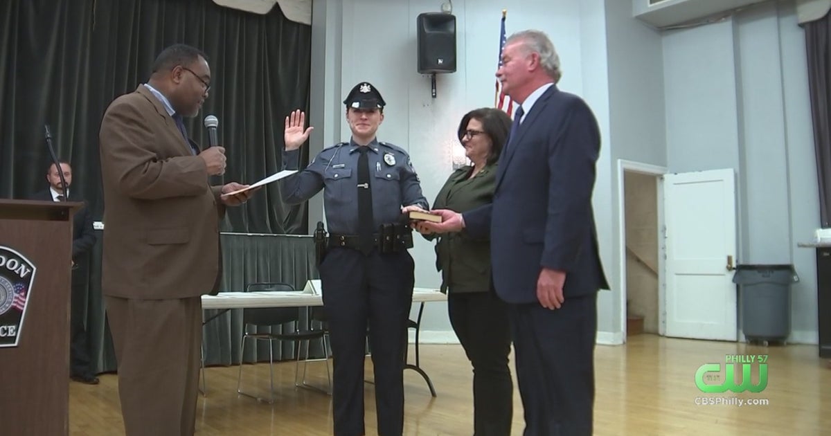 Yeadon Police Department Swears In First-Ever Full-Time Female Officer ...