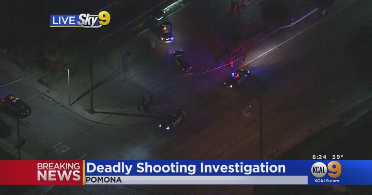 Pomona Police Fatally Shoot Suspect In Alleged Sword Attack - CBS Los Angeles