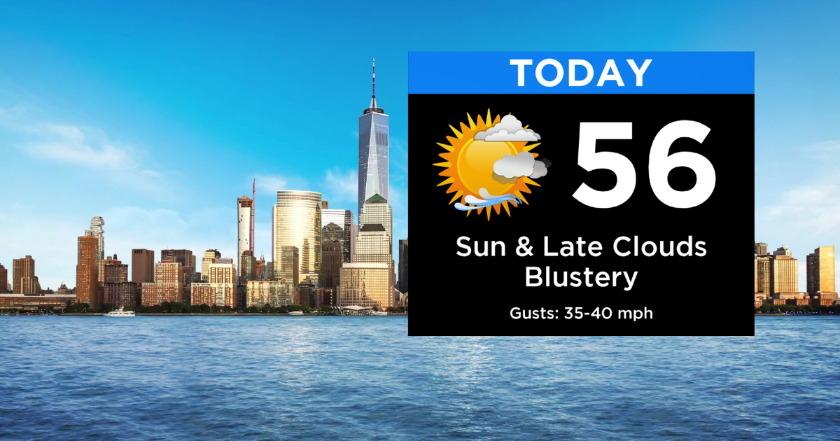 New York Weather: CBS2's 4/2 Thursday Morning Forecast - CBS New York