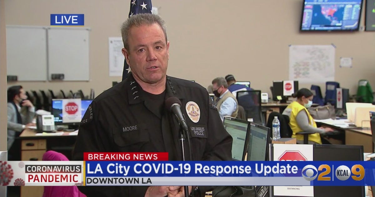 'We Are Safe': Chief Michel Moore Says LAPD Ready To Respond To Any ...