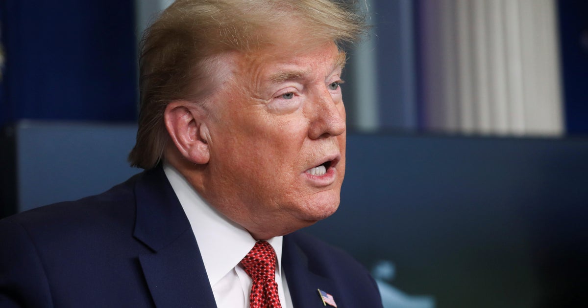 Trump announces guidelines for reopening state economies - CBS News