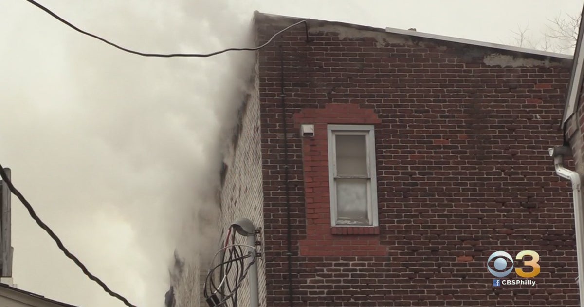 Dozens Displaced After Flames Rip Through Apartment Building In Allentown - CBS Philadelphia