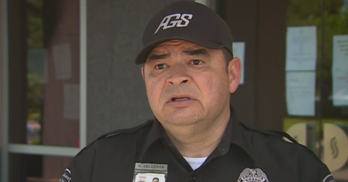 Security Guard Steps Up To Save Man's Life, Putting His Own At Risk ...
