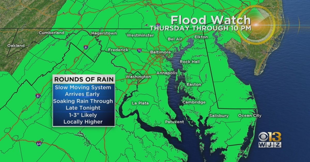Baltimore Officials Ask Residents To Clear Storm Drains Ahead Of Heavy ...