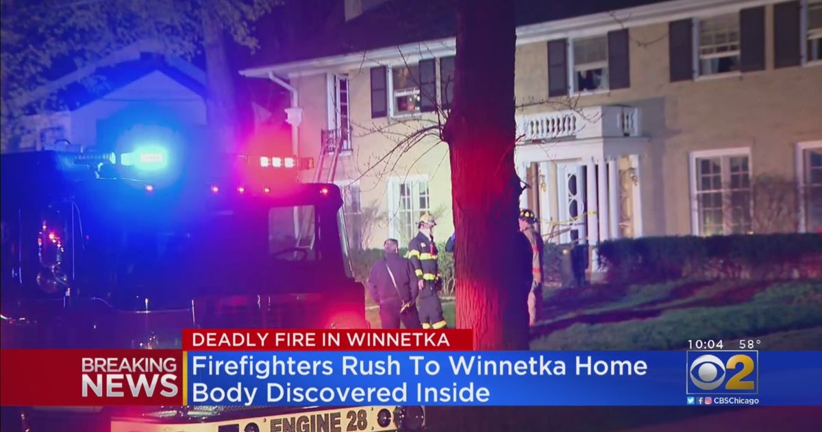Body Found After Fire In Winnetka Home - CBS Chicago