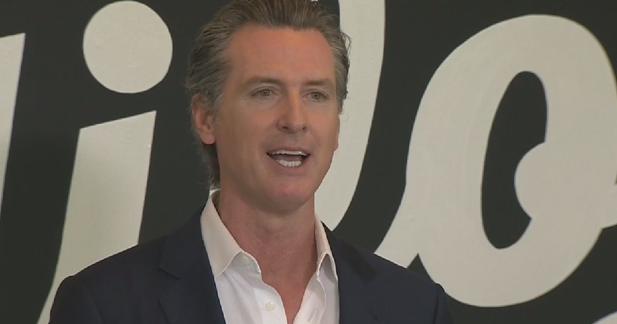 As California Reopening Begins, Newsom Says Expect More Soon - CBS ...