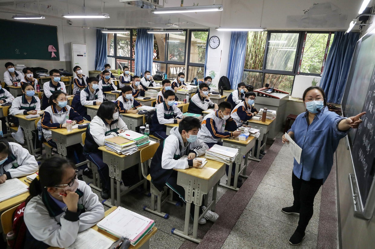 What back-to-school looks like for students in China's coronavirus ...