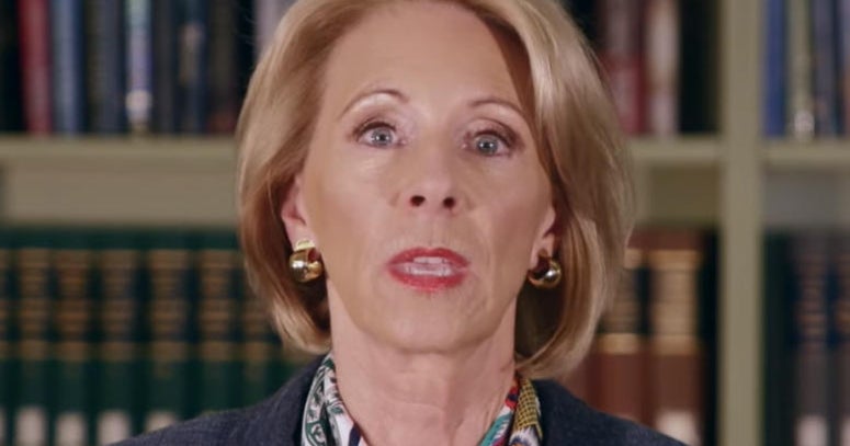 New campus sexual assault rules give accused students more rights, Betsy DeVos says - CBS News