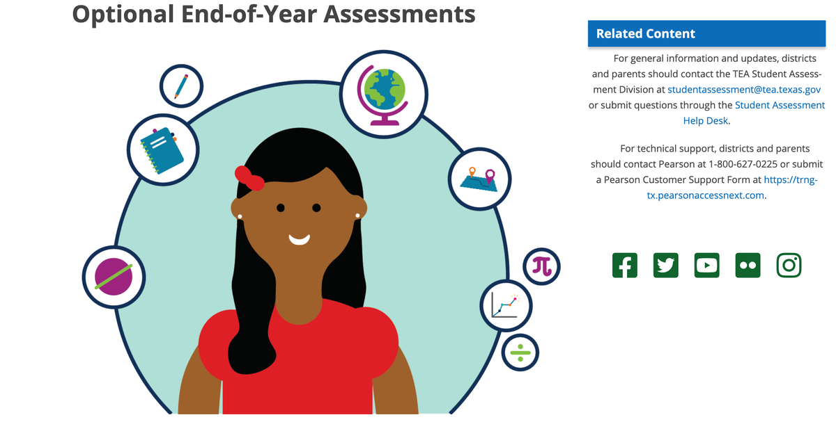 TEA Optional End-of-Year Assessments - CBS DFW TEA Optional End-of-Year Assessments - CBS DFW
