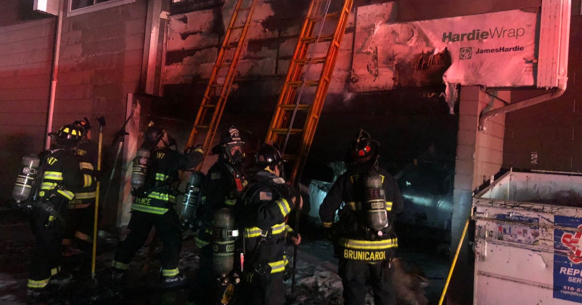 Fire Races Through Fremont Apartment Complex; 17 Residents Flee Flames ...