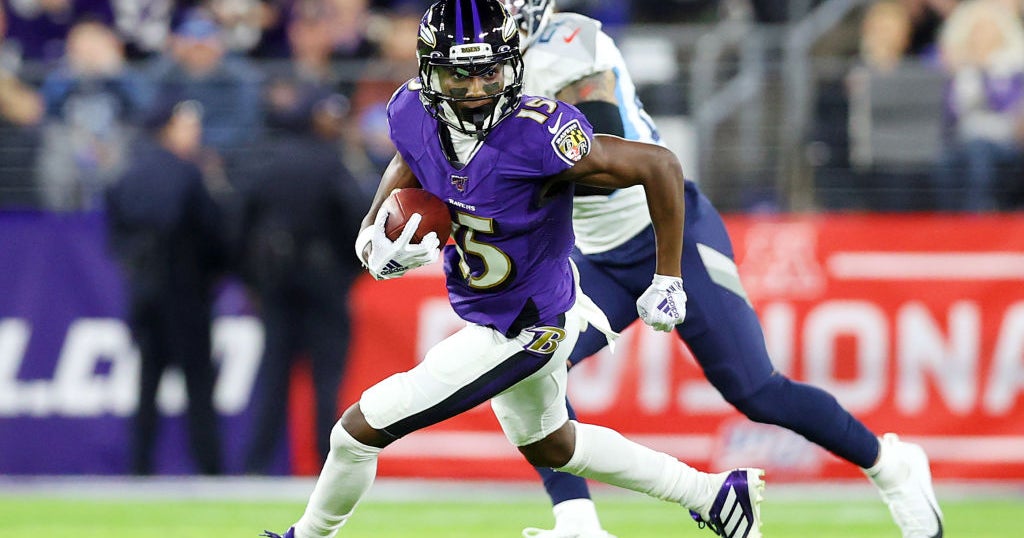 WATCH: Ravens' Marquise 'Hollywood' Brown Looking Shredded, Shows Off ...