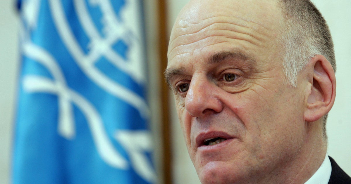 World Health Organization's coronavirus envoy, Dr. David Nabarro, has a ...