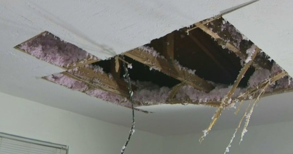 Hollywood Ceiling Collapse Injures Child - CBS Miami