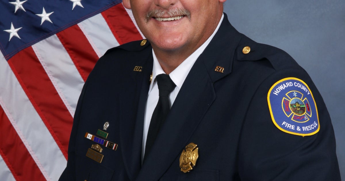Howard County Announces New Fire Chief William Anuszewski - CBS Baltimore